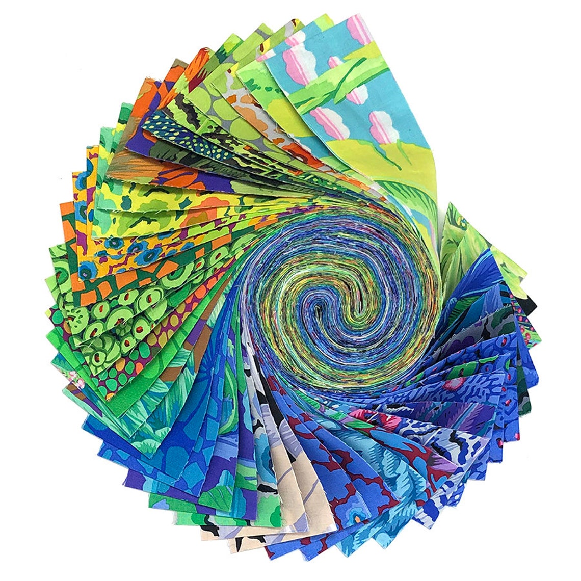 DESIGN ROLL: 2 1/2 Strips of Designer Fabrics From - Etsy