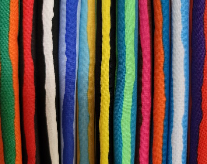 HALF YARD BUNDLE: Comb Stripe 11 Half Yard Cuts by Brandon Mably From ...