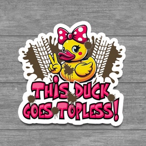 Funny Stickers for Ducking Game Rubber Duck Peace Sign Wave - Etsy