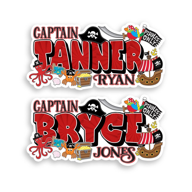 Stickers Pirate - Etsy