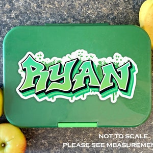 Graffiti Name Sticker, Custom Street Art Decal, Waterproof Gift for ...