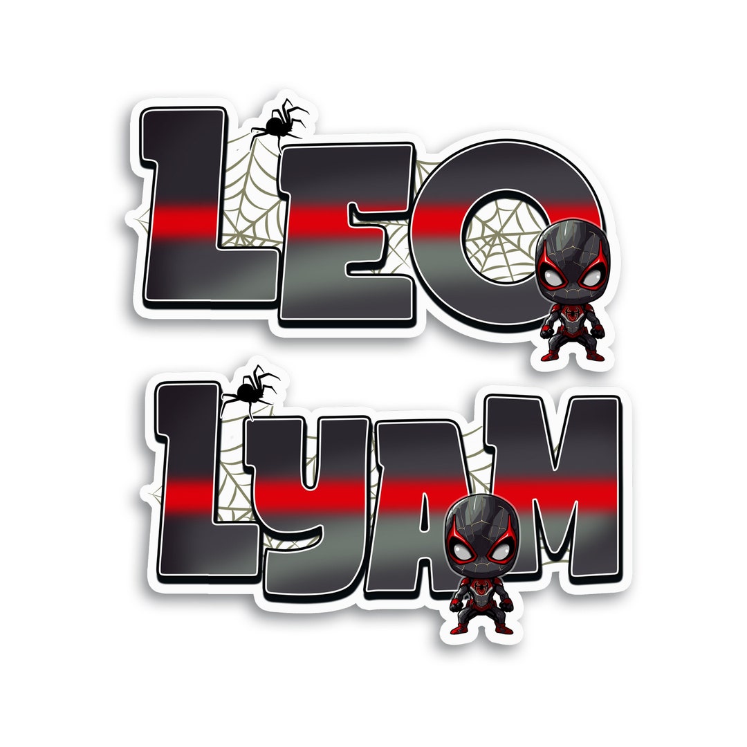 Superhero Name Sticker, Custom Waterproof Vinyl Decal, Masked Vigilante ...