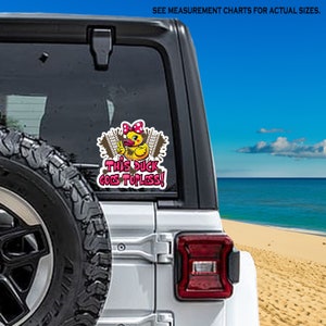 Funny Stickers for Ducking Game Rubber Duck Peace Sign Wave - Etsy