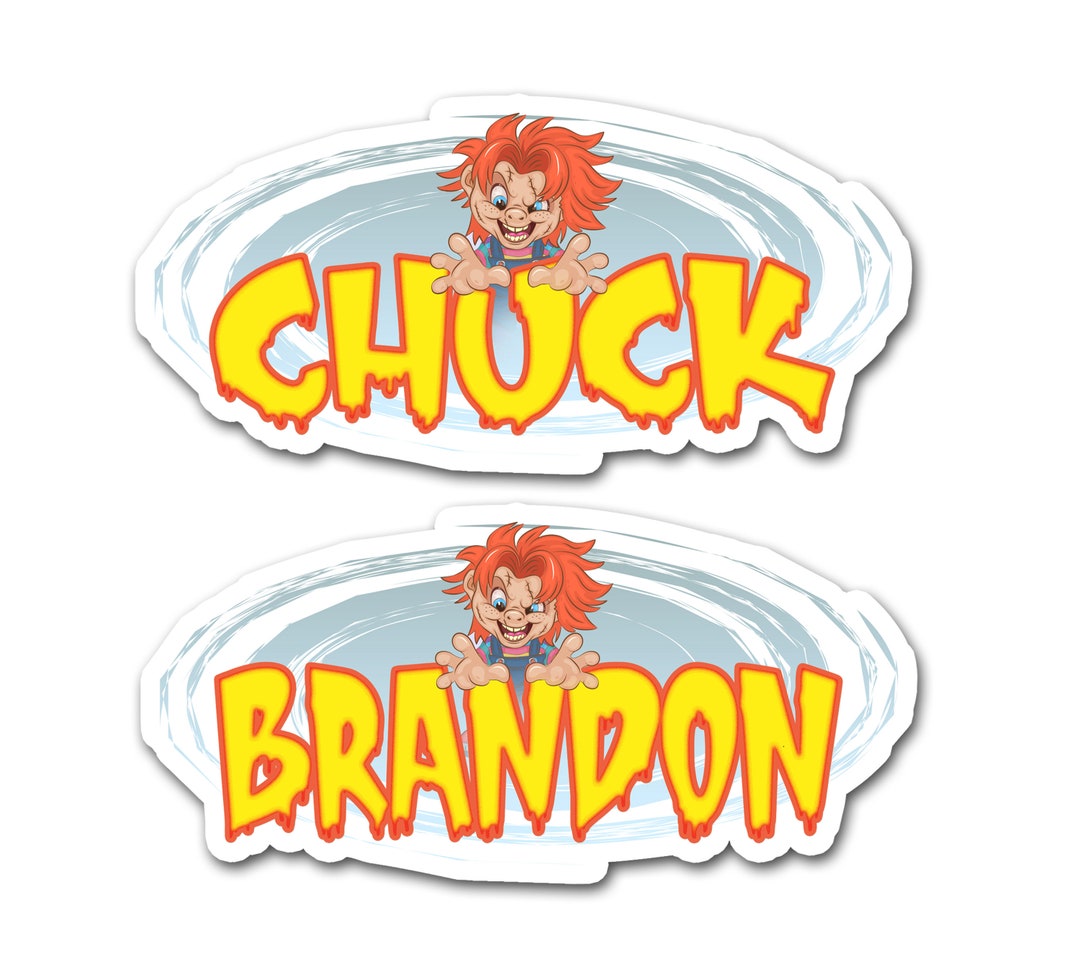 Horror Movie Name Sticker, Slasher Decal, Personalized Scary Film Gift ...