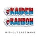 Spider Superhero Name Sticker: Custom Waterproof Vinyl Decal - Etsy