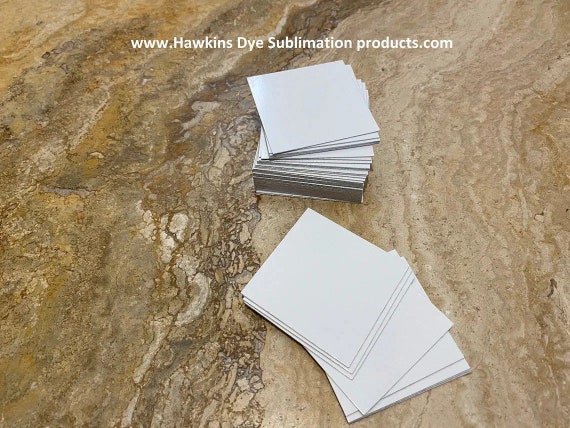 5 X 5 Gloss White Aluminum Sublimation Blanks - Etsy