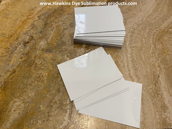 50ea 3x4 Sublimation Dash Plaque Blanks Sq Cut No | Etsy