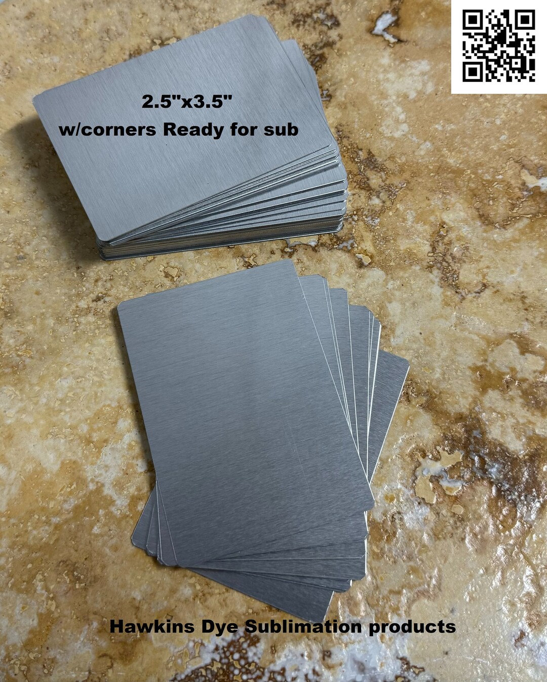 50ea Brushed Silver Aluminum Dye Sublimation Playing Cards 2.5"x3.5" - Etsy