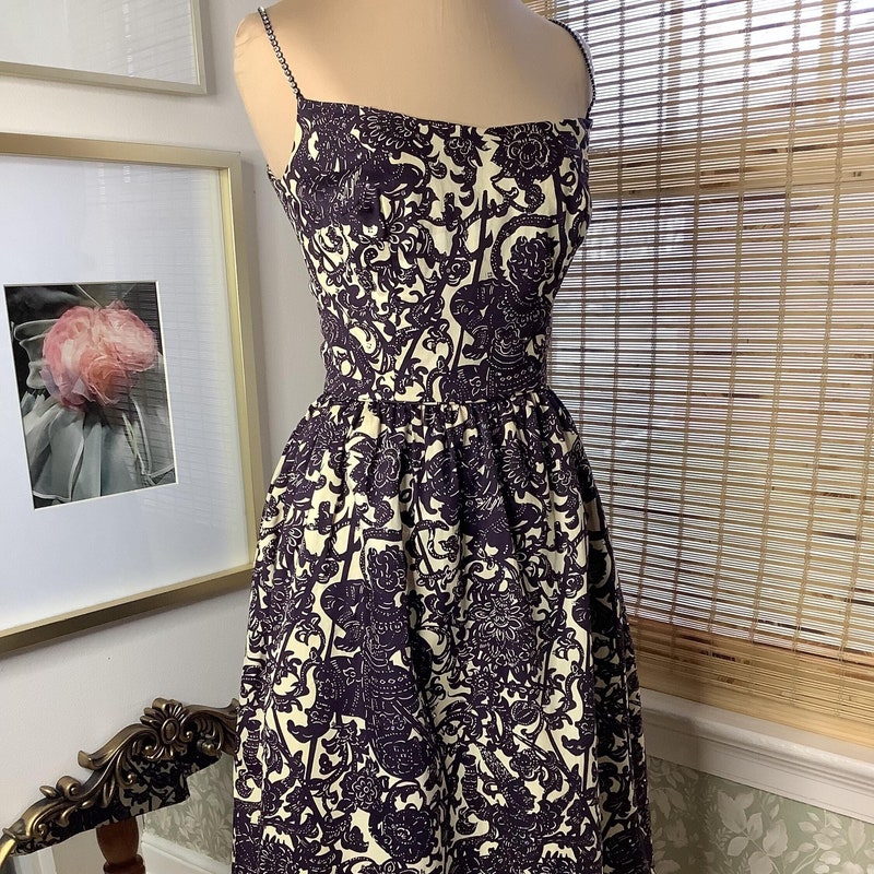 Fox Print Dress - Etsy