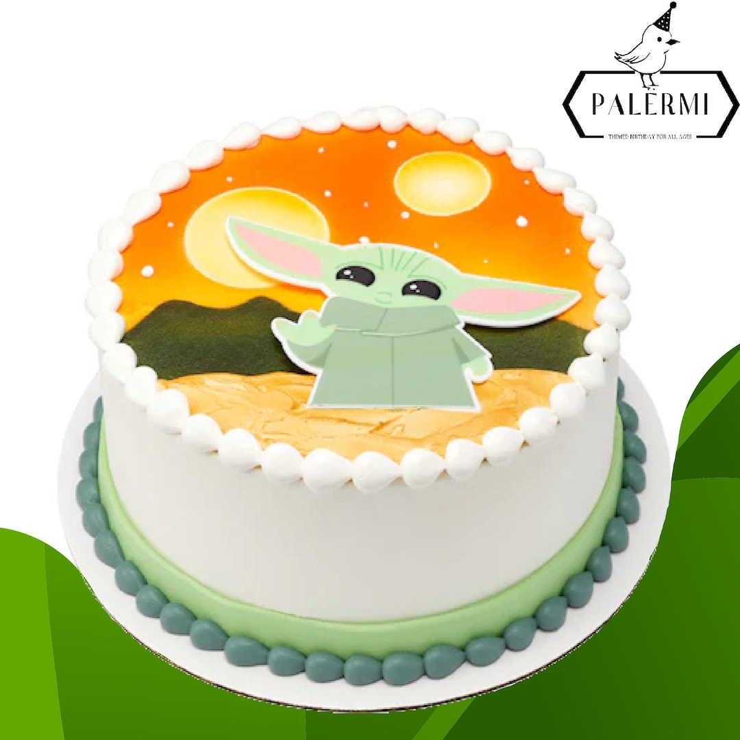 Baby Yoda Cake Topper, Din Grogu, the Child Cake Topper, PALERMI - Etsy