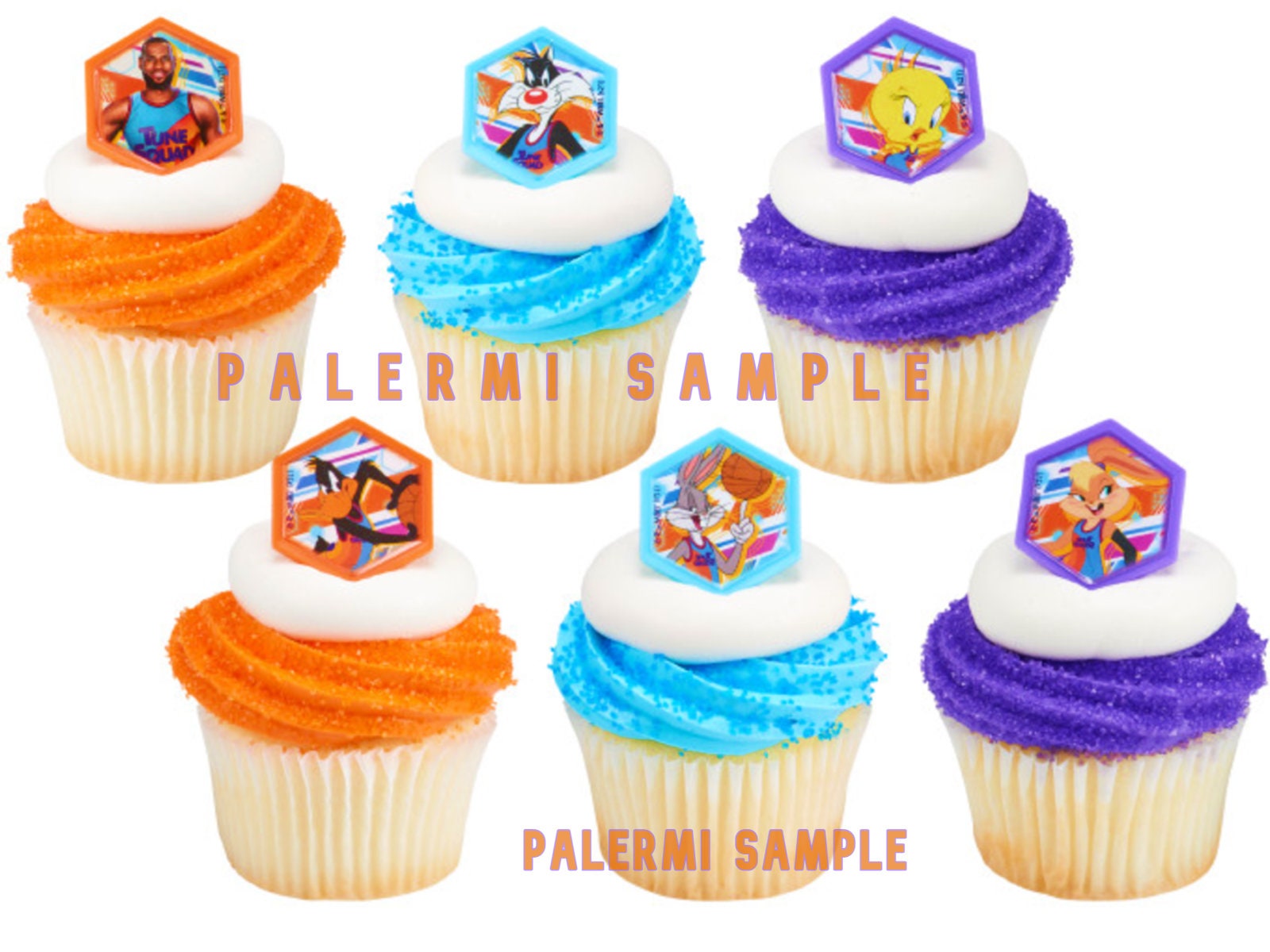 Space JAM 2 A New Legacy Movie Cupcake Toppers Space Jam - Etsy