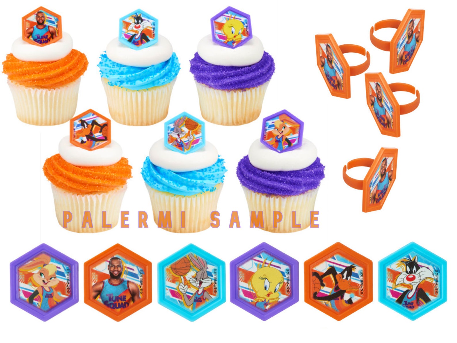 Space JAM 2 A New Legacy Movie Cupcake Toppers Space Jam - Etsy