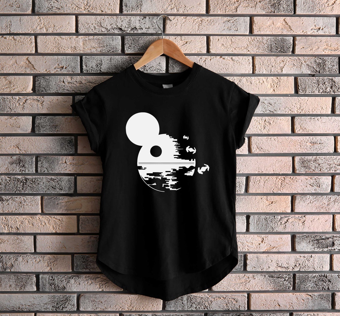 Mickey Death Star Svg - Star Wars - Mickey Mouse JPG PNG SVG - Instant ...