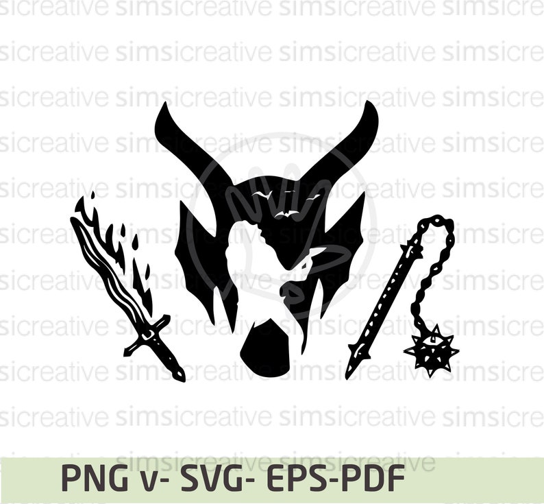 Hell SVG PNG EPS Cricut Digital Download Fire Club Dnd - Etsy