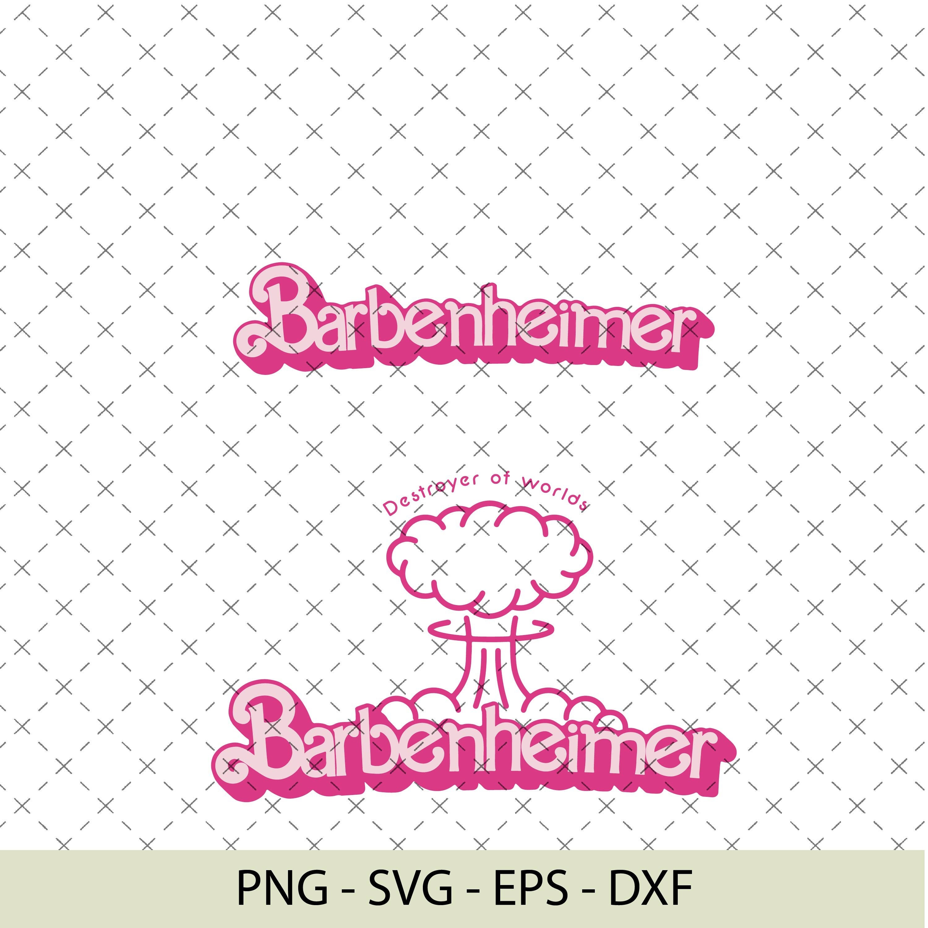 Barbenheimer Svg, Movie Design, Instant Download, Png, Svg, Dxf, Eps ...