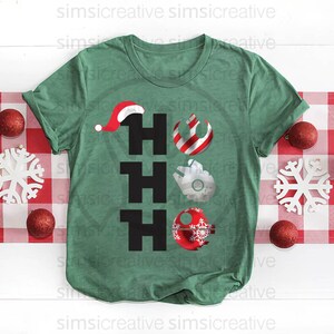 Star Wars Ho Ho Ho SVG Png, Star Wars SVG, Death Star, Digital Download ...
