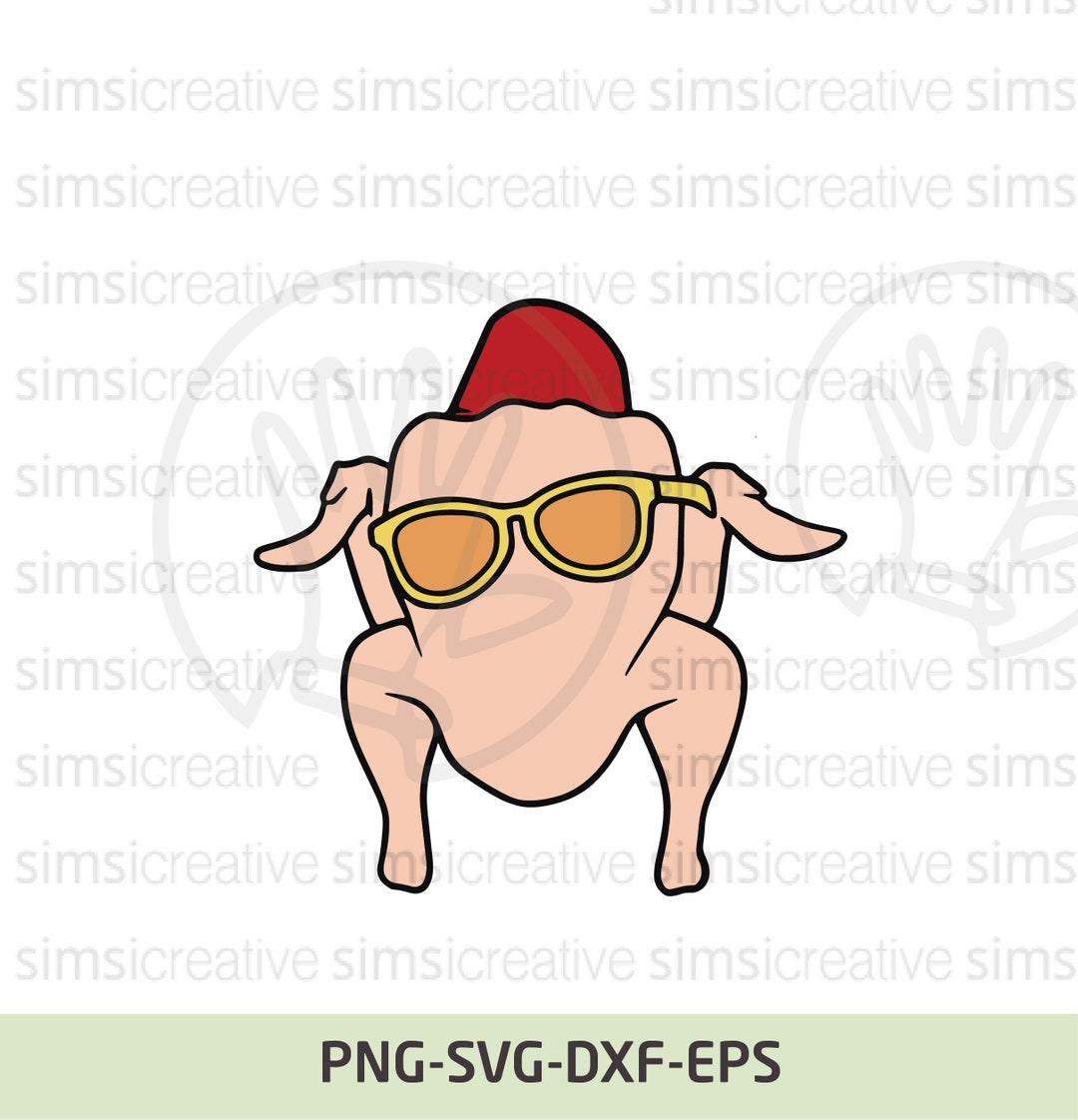 Turkey Friends PNG, Turkey Svg, Friendsgiving SVG PNG Dxf, Thanksgiving ...