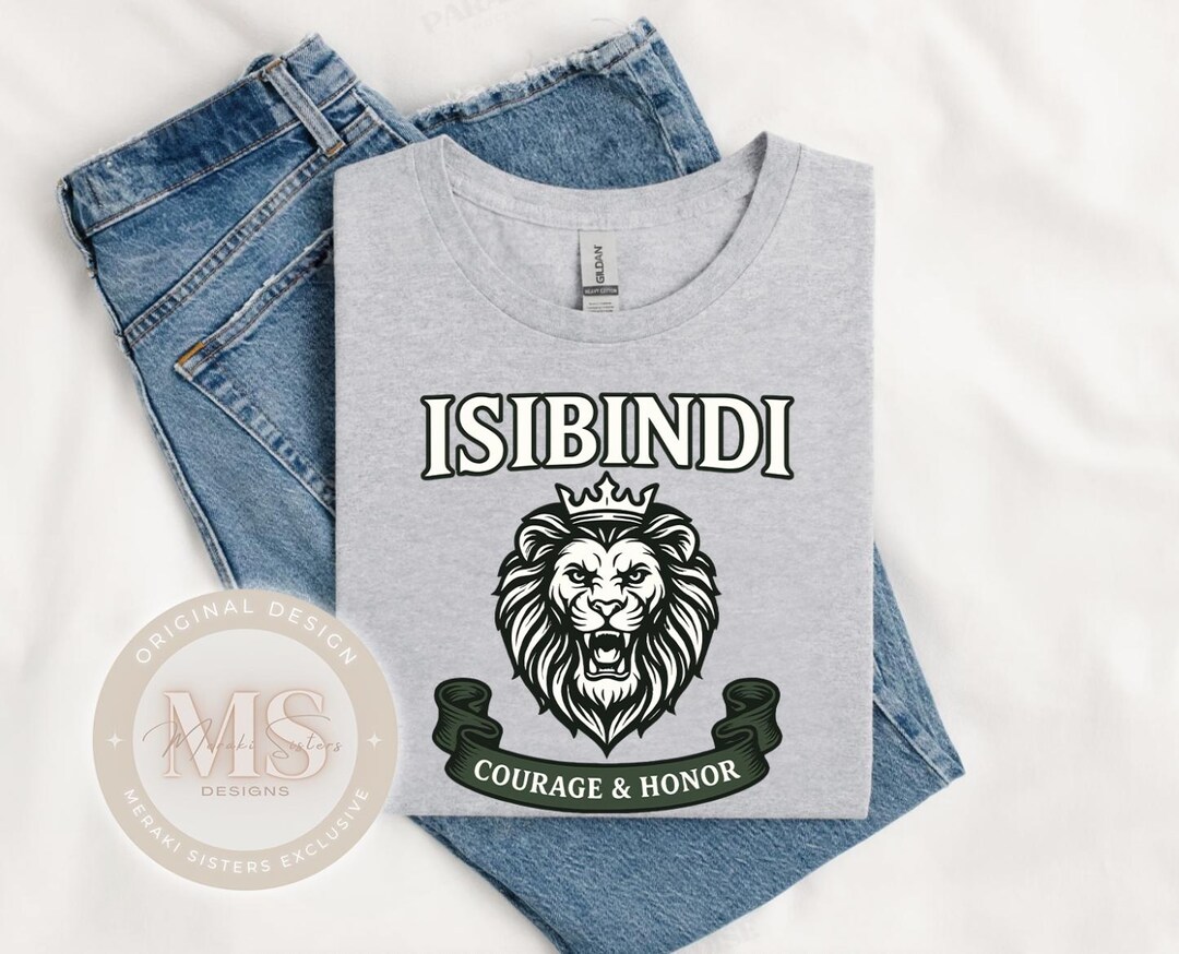 Isibindi Lion Shirt | Courage & Honor House Crest Tee | Fantasy School ...