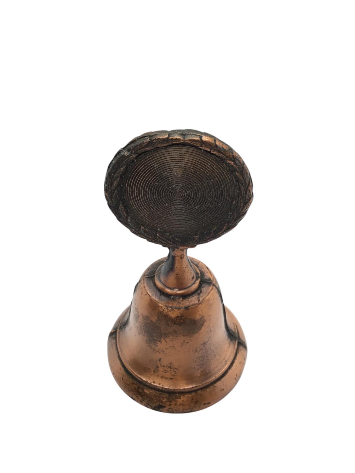 Vintage Atlanta Copper Alloy Souvenir Service Bell, 4" Tall, Dogwood ...