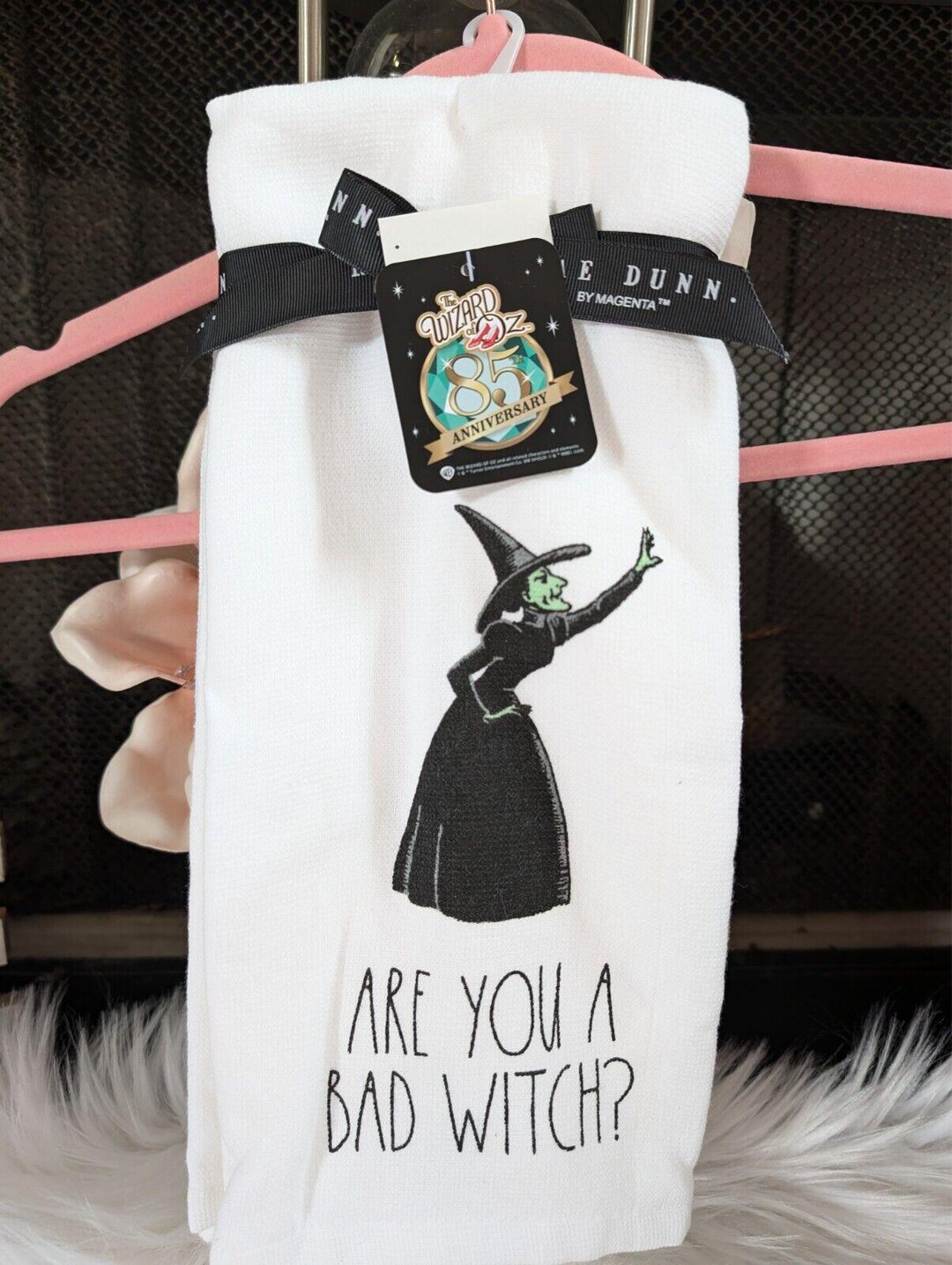 Rae Dunn Wizard of Oz Towels, Good Witch, Bad Witch, Set of 2 - Etsy