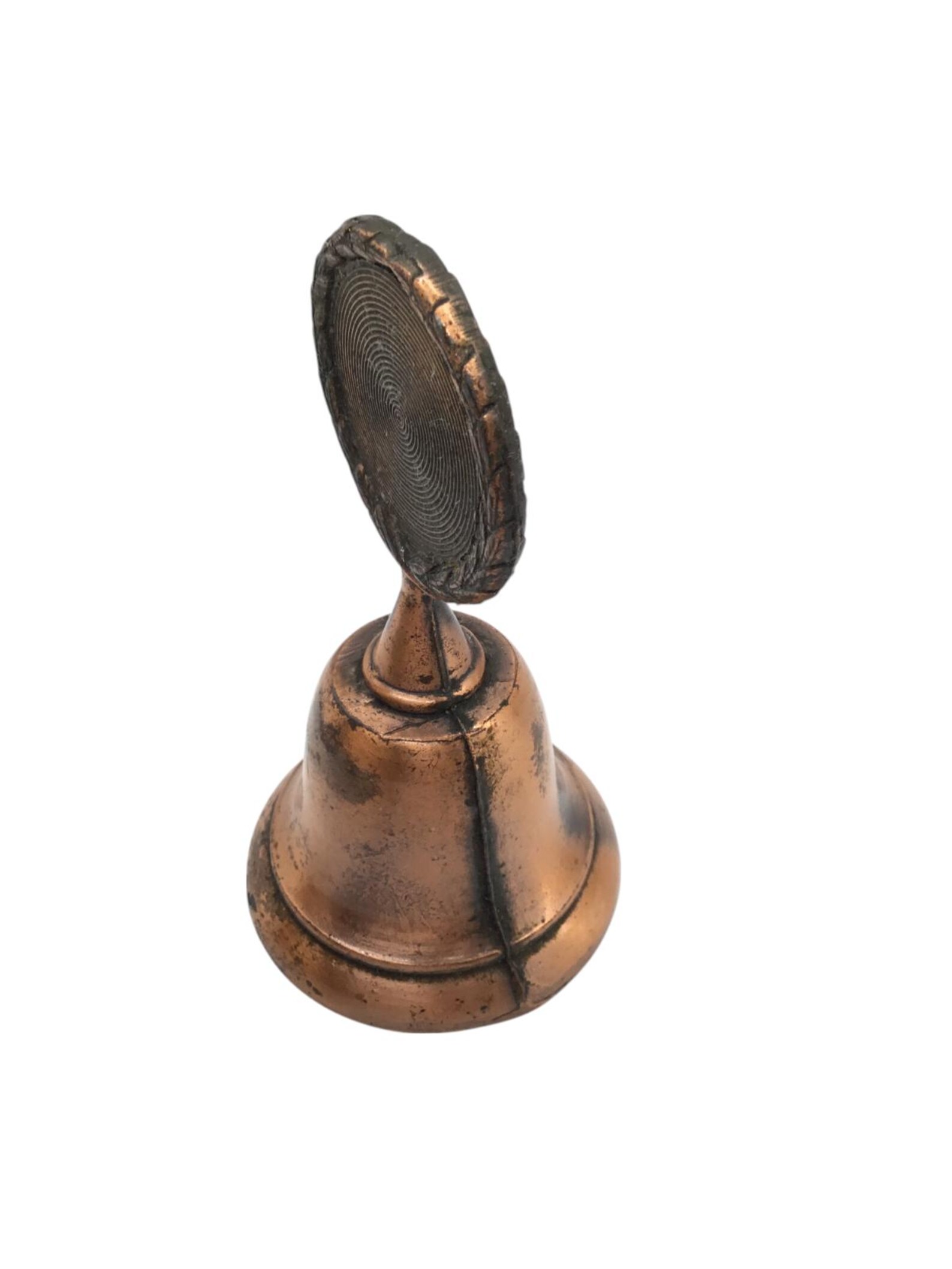 Vintage Atlanta Copper Alloy Souvenir Service Bell, 4" Tall, Dogwood ...
