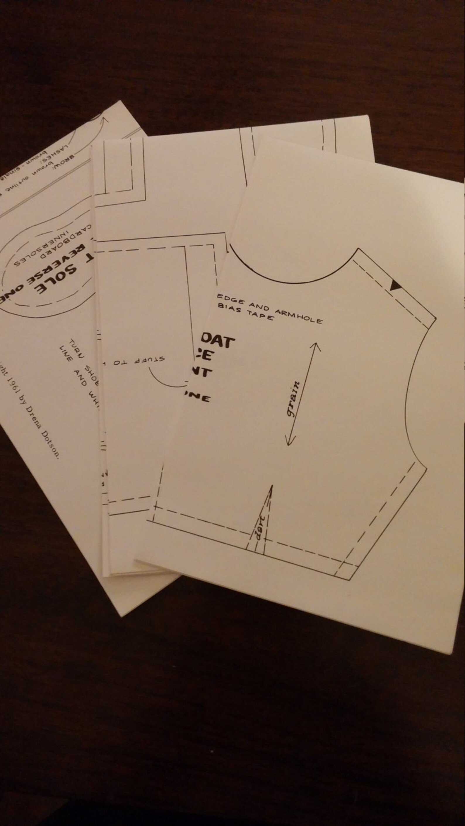 Jenny Doll Pattern by Drena Dotson Vintage Pattern 1961, Vintage 1960s ...