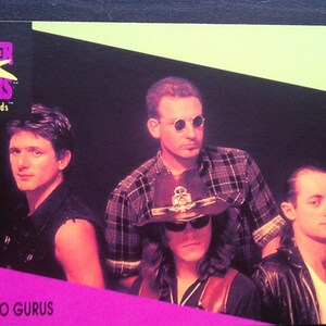 Vintage Rock Star Cards, Music Cards, Music Memorabilia, Rock Star ...