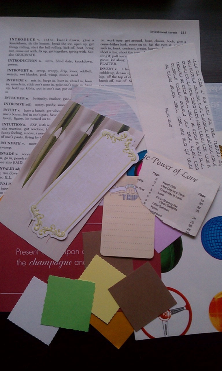 25 Red and Black Pieces Set Ephemera Paper Scrap Pack Paper Ephemera ...