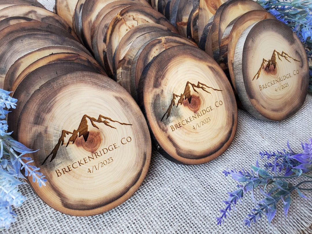 Bulk Mountain Theme Wedding Favors Personalized Engraved - Etsy