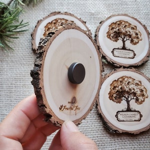 Family Reunion Mementos, Personalized Engraved Family Gathering Wooden ...