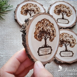 Family Reunion Mementos Personalized Engraved Family Gathering Wooden ...