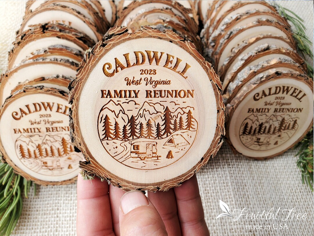 Personalized Family Gathering Mementos Engraved Family Reunion Wooden ...