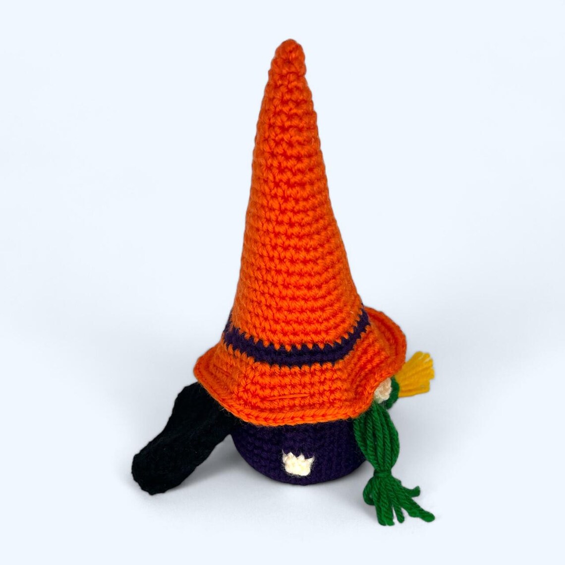 Witch and Ghost Gnomes Set of 2 Halloween Plushie Gnomes Handmade ...