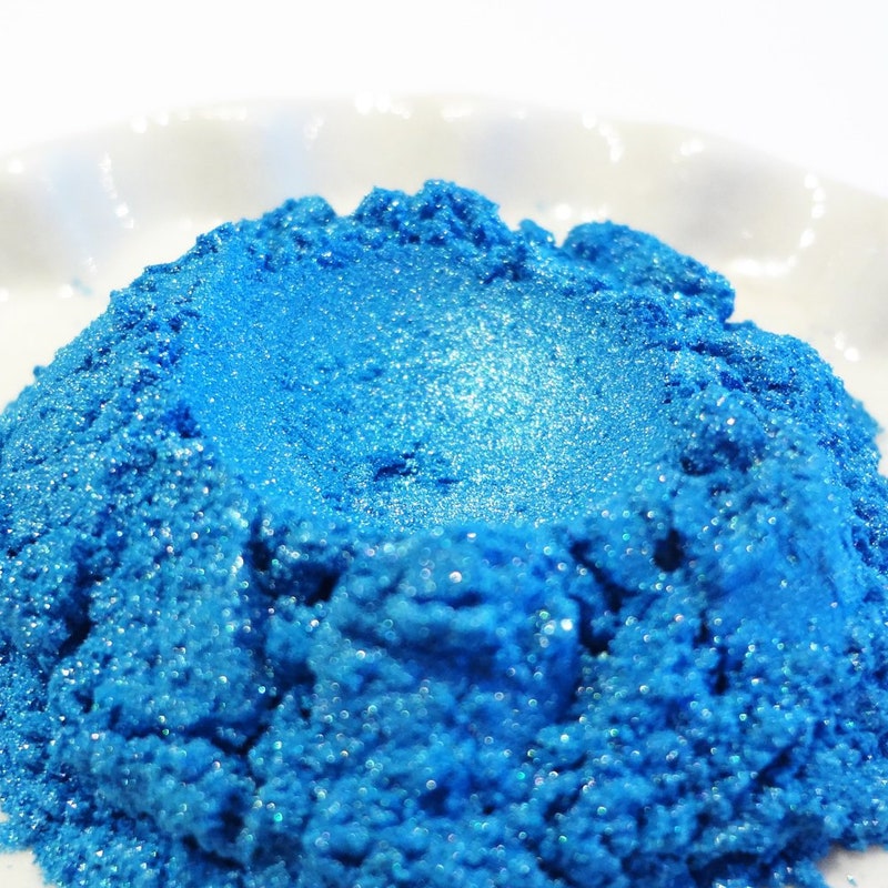 Blue Mica Powder - Etsy