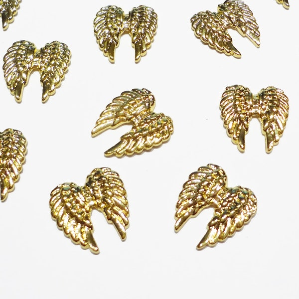 Gold Angel Wing - Etsy