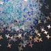 Iridescent High Sparkle Four Point Stars Shape Glitter 4mm | Etsy