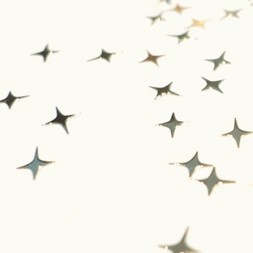3x4mm Gold Four Point Star Nail Art Slices - Etsy