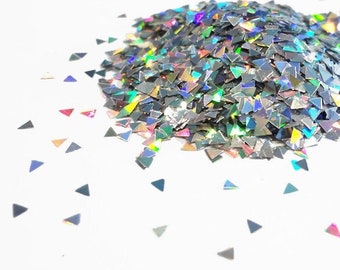 Triangle Glitter - Etsy