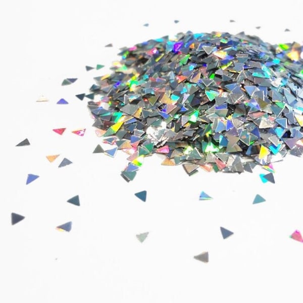 Triangle Glitter - Etsy