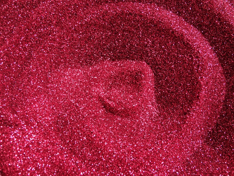 Cardinal Red Loose Ultra Fine Glitter .008 Hex 0.2mm - Etsy