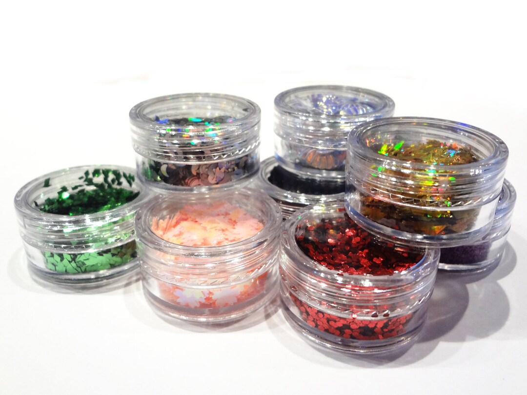 Glitter Pots! Choose Your Own Glitter, 4, 6 or 10 Pots of Any Glitter ...