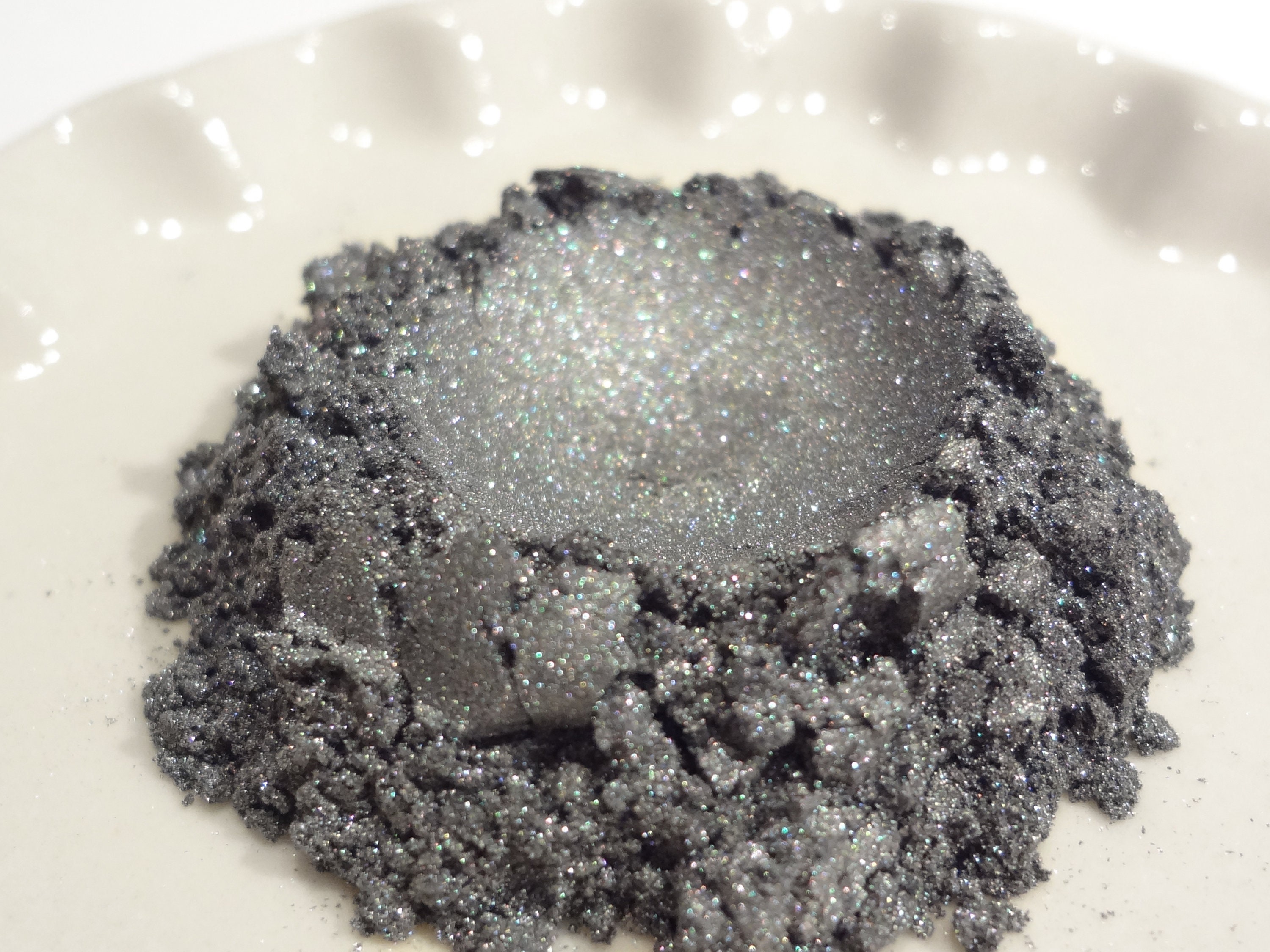 Gunmetal Silver Pigment Powder Resin Colorant Pearl Color - Etsy