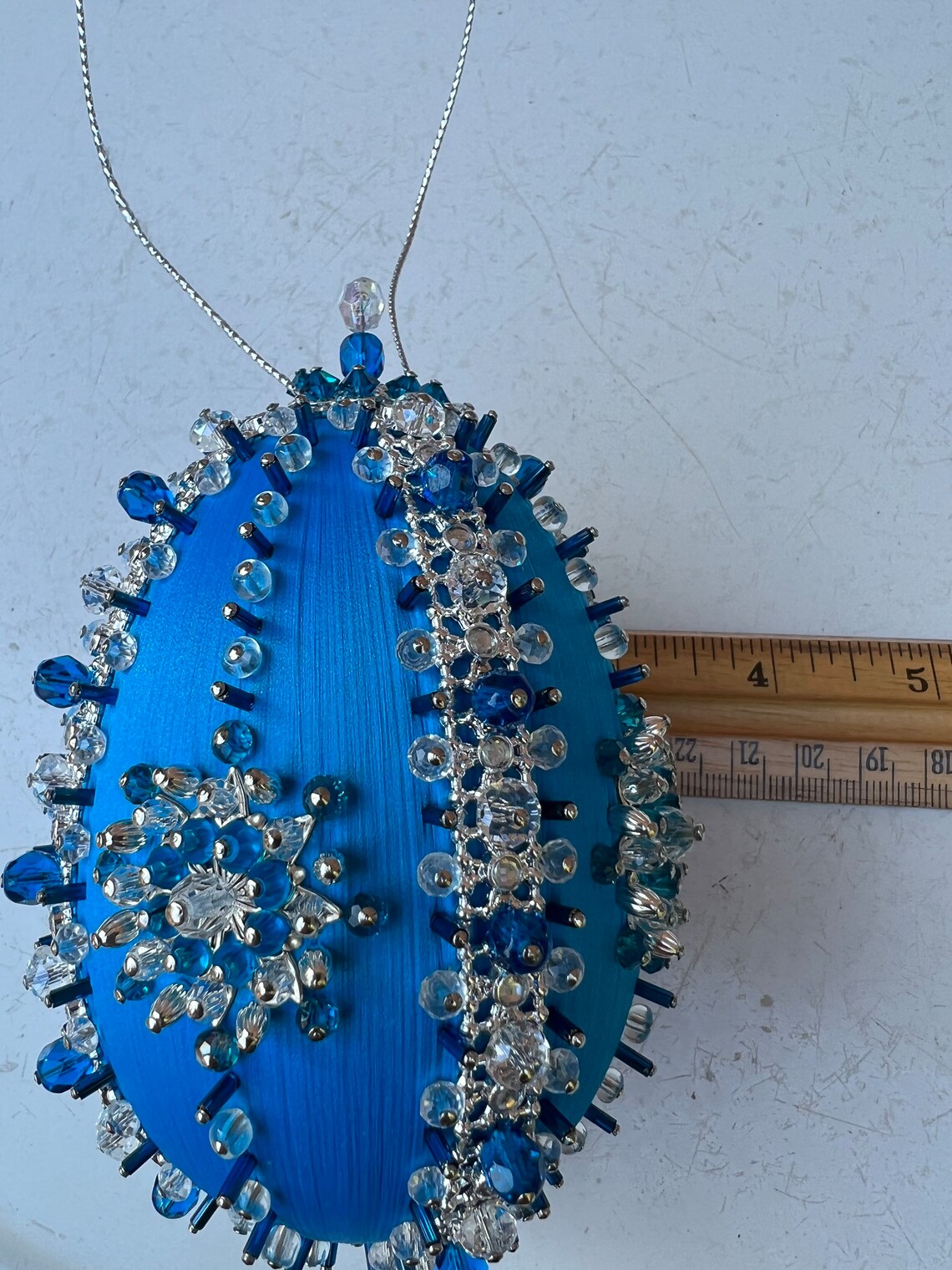 Extra Large Push Pin Christmas Handmade Vintage Ornament Beads - Etsy