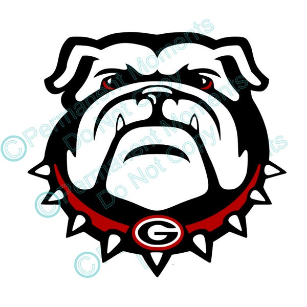 Georgia Bulldogs Svg - Etsy