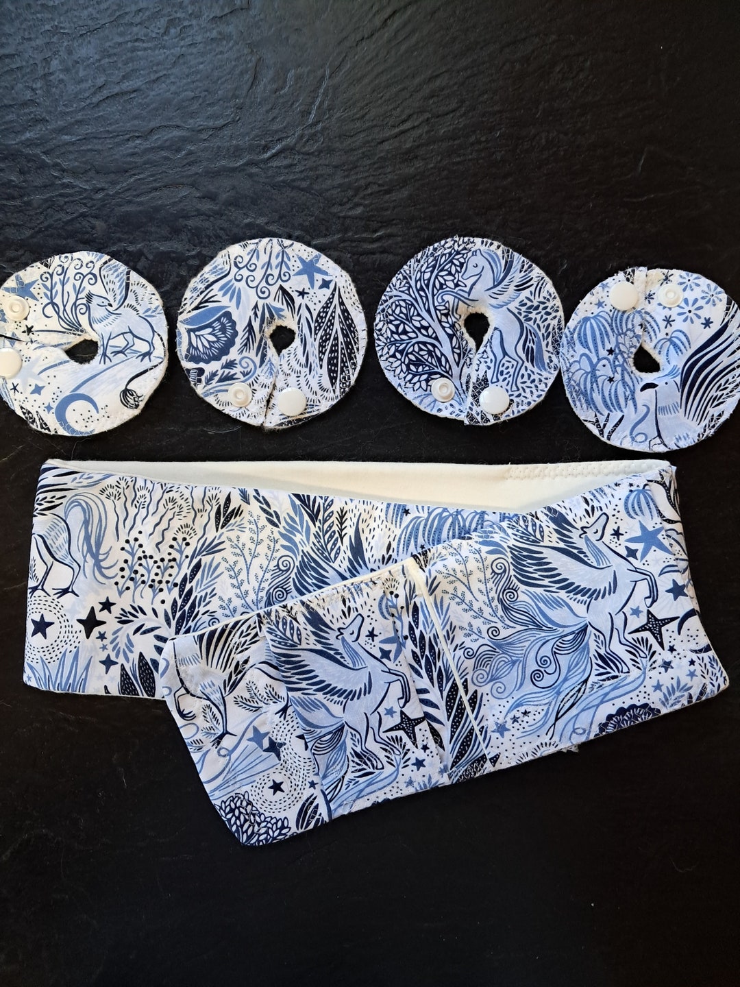 Adult G Tube Belt and 4 Pads. Also Used for Feeding Tube, Mic-key, Peg ...