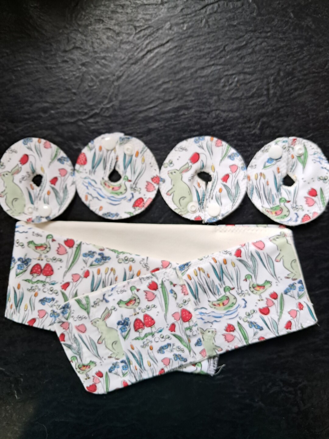 G Tube Belt With Easy Access Flap, and 4 Pads - Etsy