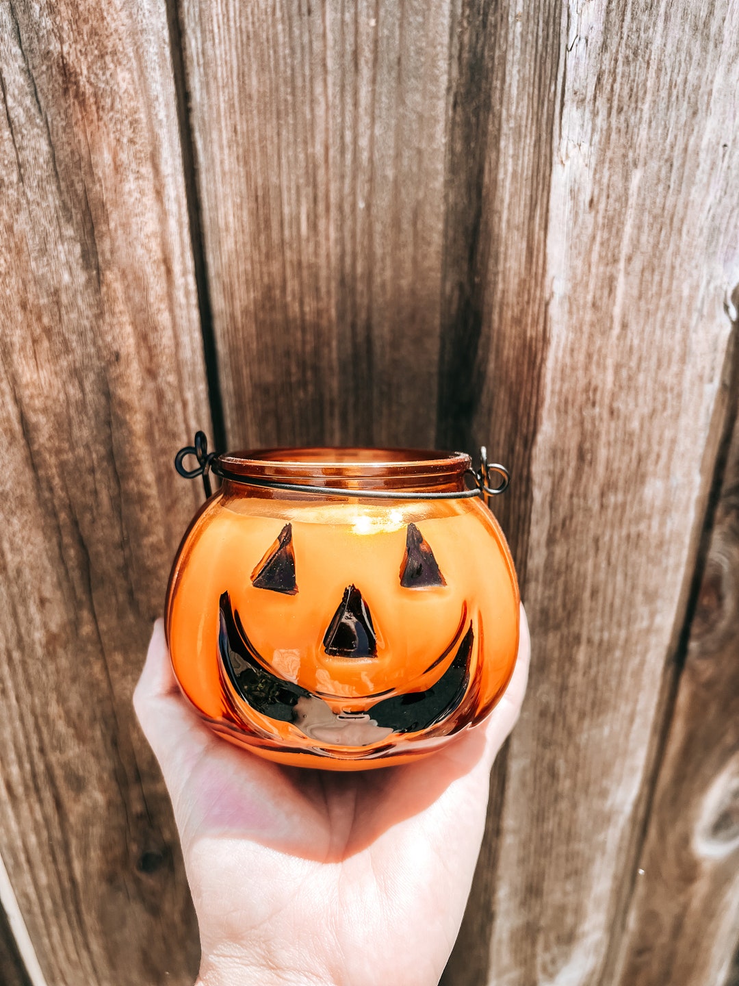 Pumpkin Candle, Home Decor, Fall, Halloween, Spooky, Gift, Soy Wax ...