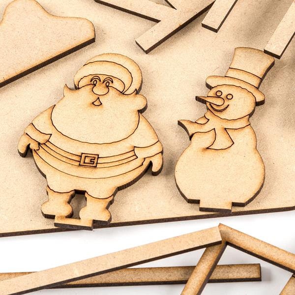 Large Cabin MDF Model Kit DIY - Etsy UK