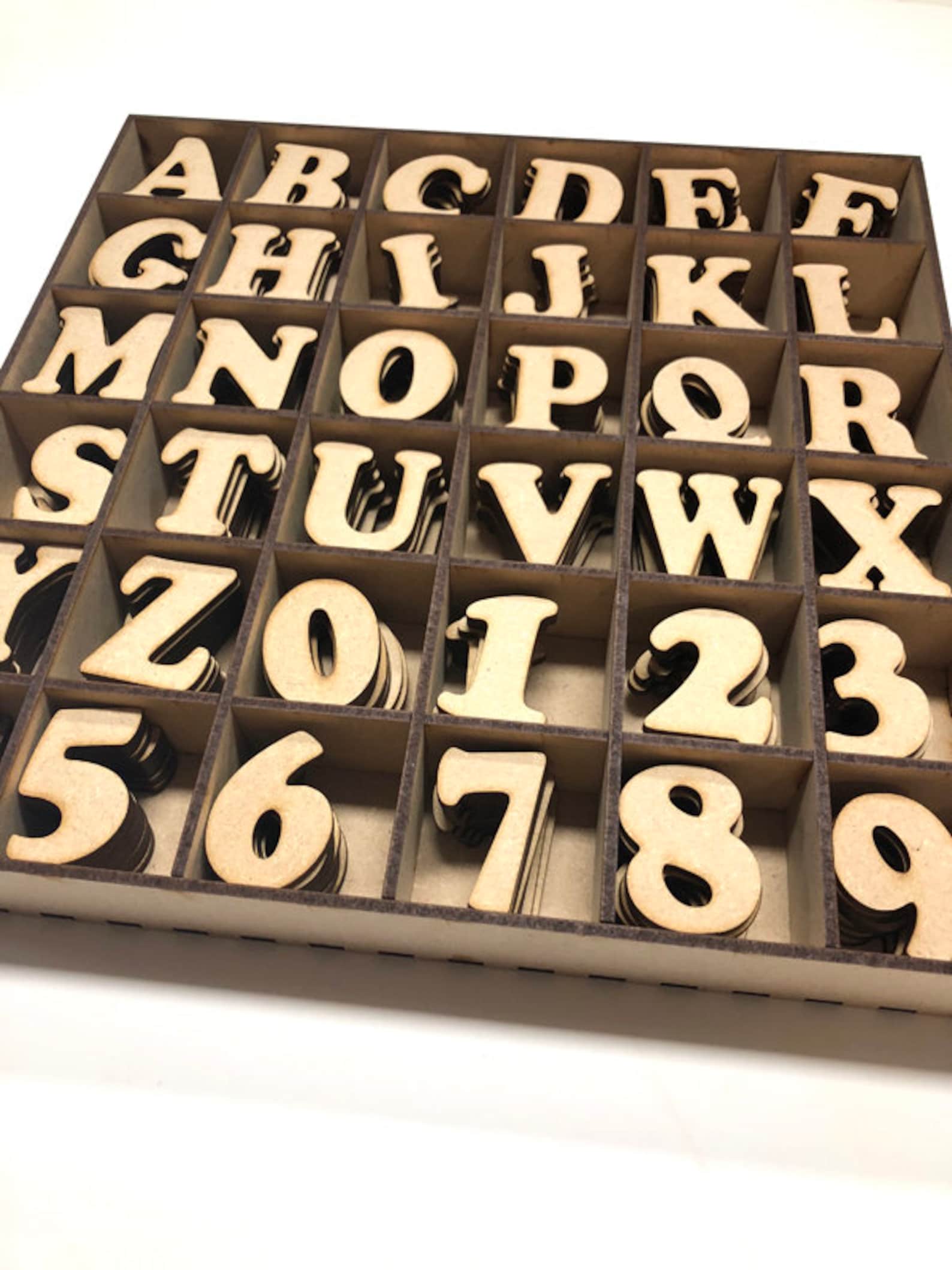 Wood Letters, Numbers & Symbols- Ready to Decorate and Personalise ...