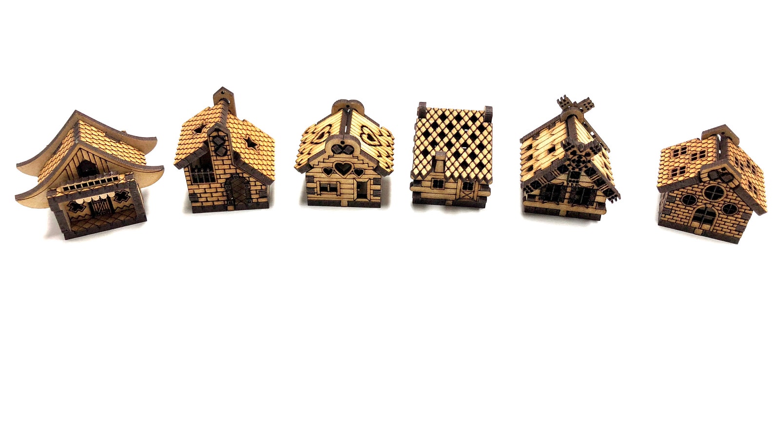 Mini Houses Set DIY - Etsy